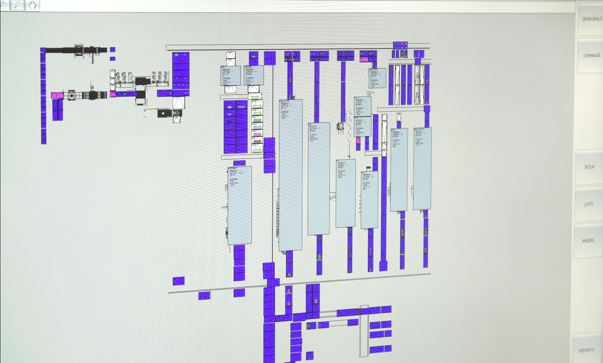 Software imove logistic control for corrugated factories - Warak